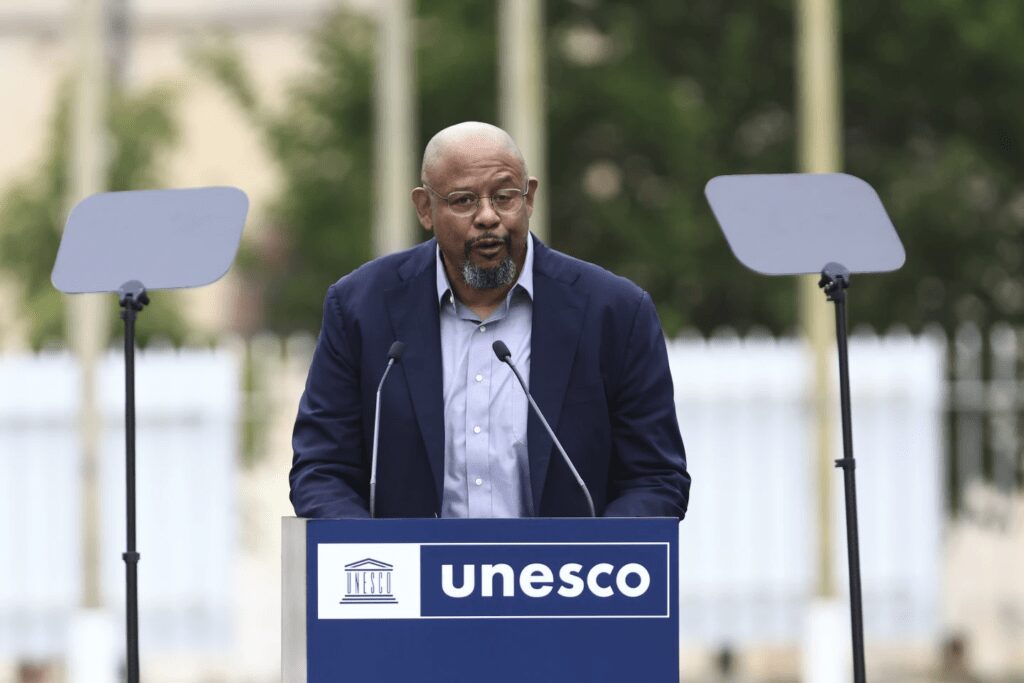 Jill Biden Attends Flag-Raising Ceremony Marking U.S Return To UNESCO