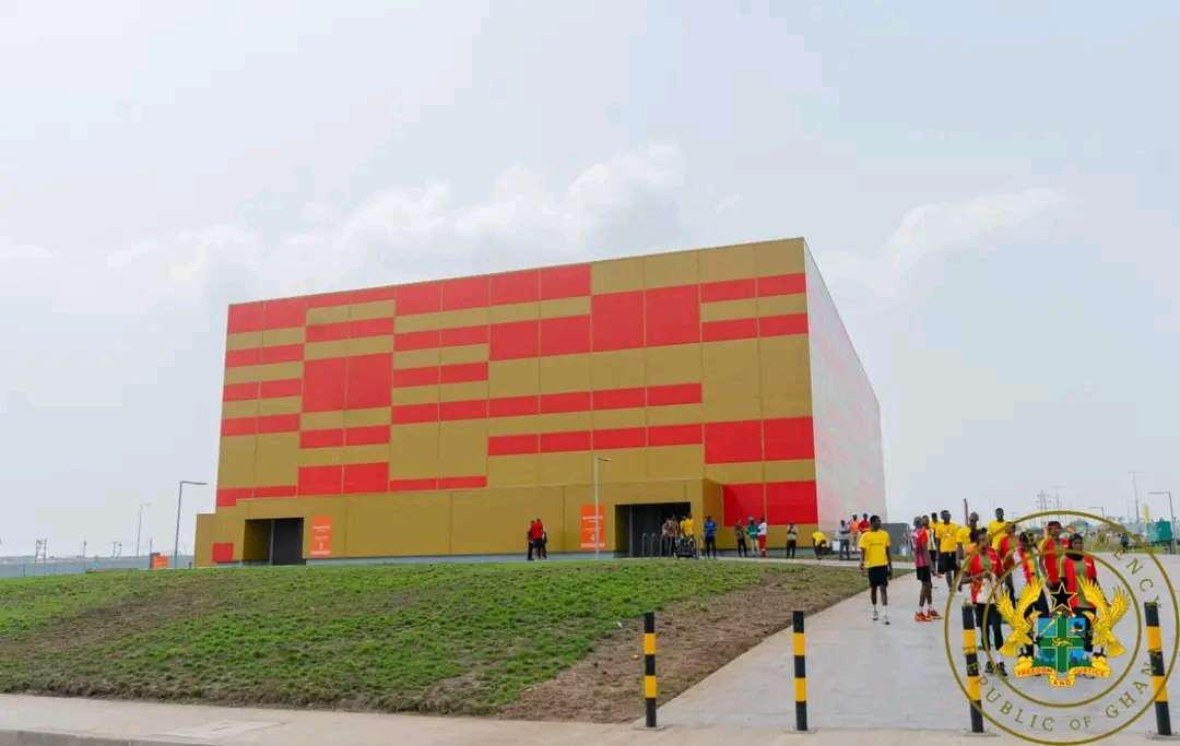 President Akufo-Addo Commissions Borteyman Sports Complex Ahead of 13th ...