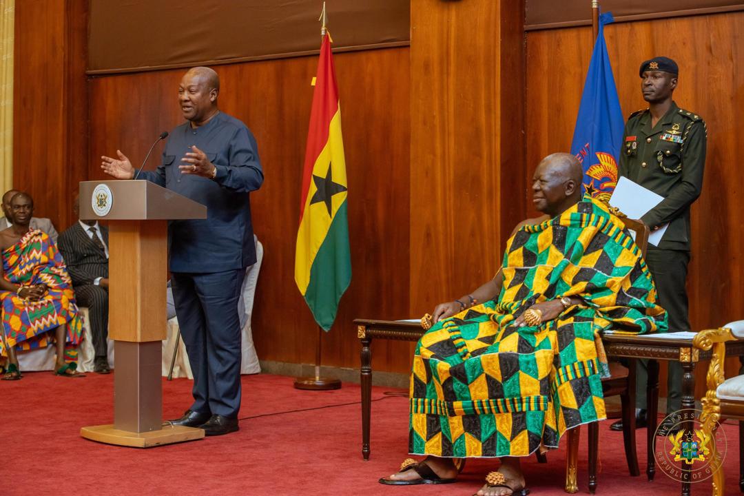 President Mahama Reaffirms Commitment to Ashanti Development