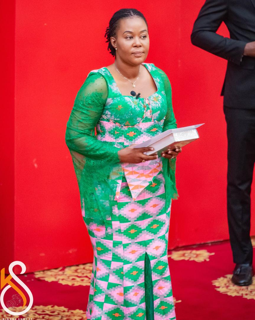 Ewurabena Aubynn Sworn In as MP for Ablekuma North