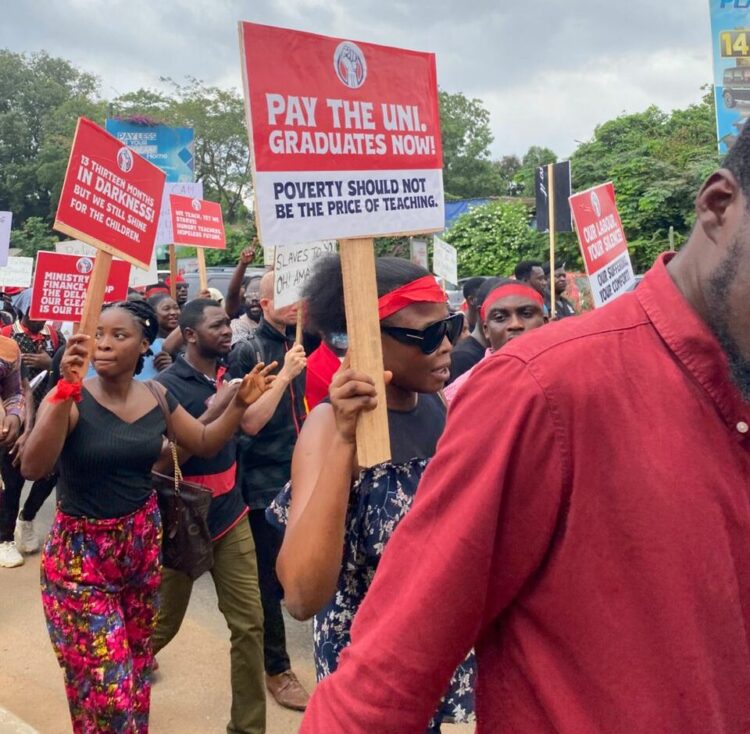 Government Responds to Newly Posted Teachers' Protest Over 13 Months of ...