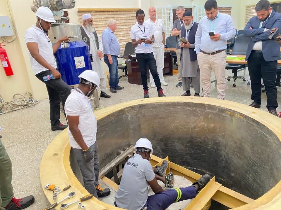 GAEC Hosts Training on Nuclear Reactor Core Removal